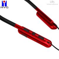 China Dual EQ Mode Wireless Neckband Earphones Bluetooth 5.1 15m Range 140mAh Battery for sale