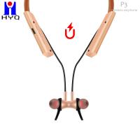 China JL Chipset Neckband Bluetooth Earphone 110mAh Wireless V5.1 Headphones for sale