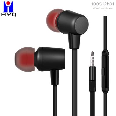China Zinc Alloy Wired Earphones 1.2m 3mW Noise Cancelling with Mic for sale