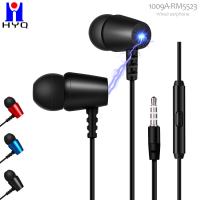 China Magnetic Wired Earphones 10mm Speaker Noise Cancelling Earbuds with Mic 3.5mm for iPhone Android for sale
