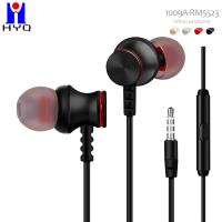 China 1.2m Magnetic Wired Earphones with In-Line Control 10mm Driver 3.5mm Stereo Earbuds for iPhone Samsung for sale