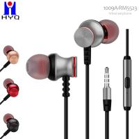 China 1.2m Magnetic Wired Earphones with In-Line Control 10mm Driver 3.5mm Stereo Earbuds for iPhone Samsung for sale