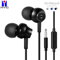 China Wired In Ear Earphones 108dB Sensitivity 10mm Speaker 3.5mm Jack with Microphone for Sports Work for sale