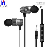 China OEM Alloy Housing 106dB Metal Wired Earphones with Ear Hooks 10mm Driver for sale