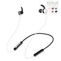 China 15m Remote Connection EDR Neckband Bluetooth Headset With Ear Hooks for sale