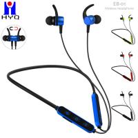 China Bluetooth 5.1 Neckband Earphones 110mAh Battery 10m Range In-Ear Headset with Mic for sale