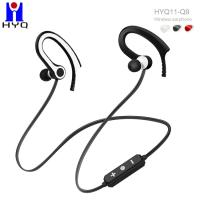 China Sweatproof 40cm Sports Bluetooth Earphones with Mic 10mm Driver 65mAh Battery for sale