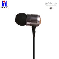 China In Ear 20Hz Flat Cable Earphones 6U Magnetic Earbuds Wired With Microphone 10mm Driver for sale