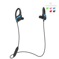 China Bluetooth Sport Earphones 50cm Soft Silicone Wireless Headset with Mic CSR 4.1 for sale