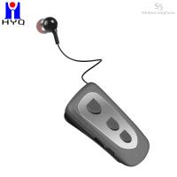 China Bluetooth V5.0 Business Earphone 14h Talk Time Handsfree Retractable Headset with Microphone for sale