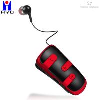 China Plastic Volume Control Business Bluetooth Earphone IPX3 Waterproof for sale