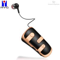 China Plastic Volume Control Business Bluetooth Earphone IPX3 Waterproof for sale
