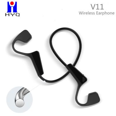 China Bone Conduction Wireless Neckband Earphones Bluetooth 5.0 IPX5 Waterproof 6H Battery for sale