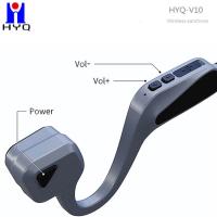 China Bone Conduction Neckband Bluetooth Earphones V5.0 150mAh 30g Wireless Headset for sale