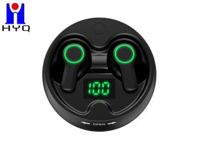 China Bluetooth 5.1 Gaming Earphones IPX4 Waterproof 6h Battery TWS In-Ear Headphones with Digital Display for sale