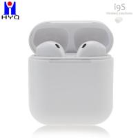 China White I9s TWS Wireless Earphones Bluetooth 5.0 25mAh Mini In-Ear Earbuds for Sports for sale