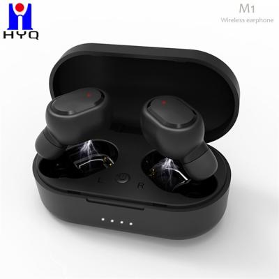 China Mini TWS 5.0 True Wireless Stereo Earphone 45mAh Bluetooth Earbuds with Mic for Xiaomi Airdots for sale