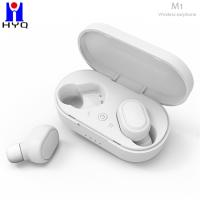 China Mini TWS 5.0 True Wireless Stereo Earphone 45mAh Bluetooth Earbuds with Mic for Xiaomi Airdots for sale