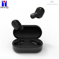 China Mini TWS 5.0 True Wireless Stereo Earphone 45mAh Bluetooth Earbuds with Mic for Xiaomi Airdots for sale