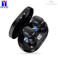 China 20Hz TWS Headset Dual Driver True Wireless Earbuds For Running for sale