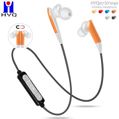 China Magnetic EDR Wireless Stereo Earphone 15m Durable Bluetooth Headset for sale