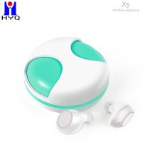 China Dual Microphones True Wireless Stereo Earphone IPX4 Rotating Case for sale
