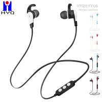 China Bluetooth V5.1 Neckband Earbuds 105dB HiFi Stereo Sport Earphones with Vibration for sale
