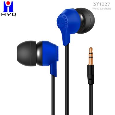 China Colorful Wired In Ear Earphones 22 Ohm Impedance 10mm Speaker Noise Cancelling Earbuds 3.5mm Jack for sale