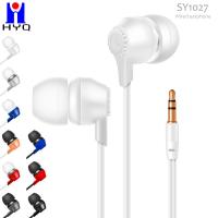 China Colorful Wired In Ear Earphones 22 Ohm Impedance 10mm Speaker Noise Cancelling Earbuds 3.5mm Jack for sale