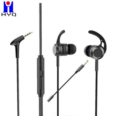 China Type C 3.5mm Wired Stereo Gaming Headset 42dB Sensitivity Dual Mic In-Ear Earphone for PC Phone for sale