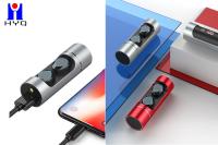China Rotatable Cylinder 10m Creative Wireless Earbuds With ANC IPX5 Waterproof for sale