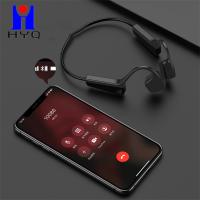 China Bone Conduction Wireless Neckband Earphones Bluetooth 5.0 IPX5 Waterproof 6H Battery for sale