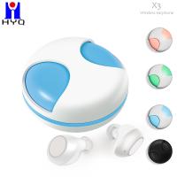 China Dual Microphones True Wireless Stereo Earphone IPX4 Rotating Case for sale