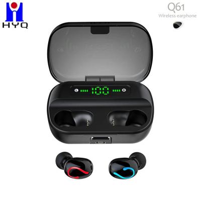 China IPX5 Waterproof Bluetooth 5.0 Earbuds 1500mAh Power Bank Charging Case TWS Sports for sale