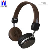 China Pu Leather Strap 15m Wired Bluetooth Headsets Over Ear Headphones for sale