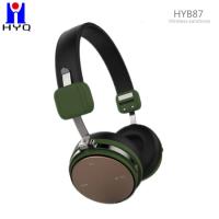 China Pu Leather Strap 15m Wired Bluetooth Headsets Over Ear Headphones for sale