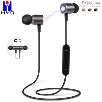 China Bluetooth V5.1 Magnetic Necklace Earbuds 55cm Wireless Stereo Earphone 65mAh for sale