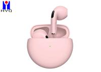 China Mini Round Charging Case TWS Earbuds Bluetooth 5.1 IPX4 Waterproof Built in Mic for sale