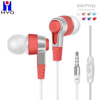 China Universal 3.5mm Wired In-Ear Earphones with Mic 120dB Sensitivity 120cm TPE Cable for Smartphones for sale