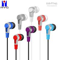 China Universal 3.5mm Wired In-Ear Earphones with Mic 120dB Sensitivity 120cm TPE Cable for Smartphones for sale