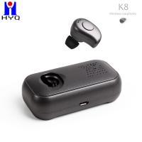 China Solar Bluetooth 5.1 Earbuds with Charging Case IPX5 Waterproof 45mAh Battery for sale