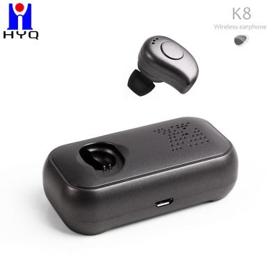 China Solar Bluetooth 5.1 Earbuds with Charging Case IPX5 Waterproof 45mAh Battery for sale