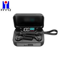 China Bluetooth 5.0 TWS Wireless Earbuds with Power Display Touch Control 2600mAh Charging Case Power Bank for sale