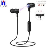 China Neckband Wireless Bluetooth 5.1 Earphone Magnetic Sports In-Ear Earbuds 65mAh 15M Range for sale