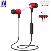 China Neckband Wireless Bluetooth 5.1 Earphone Magnetic Sports In-Ear Earbuds 65mAh 15M Range for sale