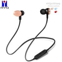China Bluetooth 5.1 Wireless Earphones 65mAh Magnetic Noise Cancelling Headset IPX4 Sports for sale