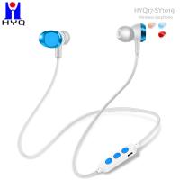 China Bluetooth 5.1 Wireless Earphones 65mAh Magnetic Noise Cancelling Headset IPX4 Sports for sale
