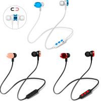 China Bluetooth 5.1 Wireless Earphones 65mAh Magnetic Noise Cancelling Headset IPX4 Sports for sale