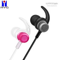 China TPE Wired In Ear Earphones 10mm Driver 120dB Sensitivity Sweatproof Sports Earbuds with 3.5mm Jack for sale