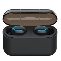 China 1500mAh IPX5 Waterproof Super Bass Power Bank Bluetooth Earphones V5.1 for sale